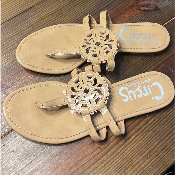 Sam Edelman | Shoes | Sam Edelman Circus Sandals Beige Size | Poshmark